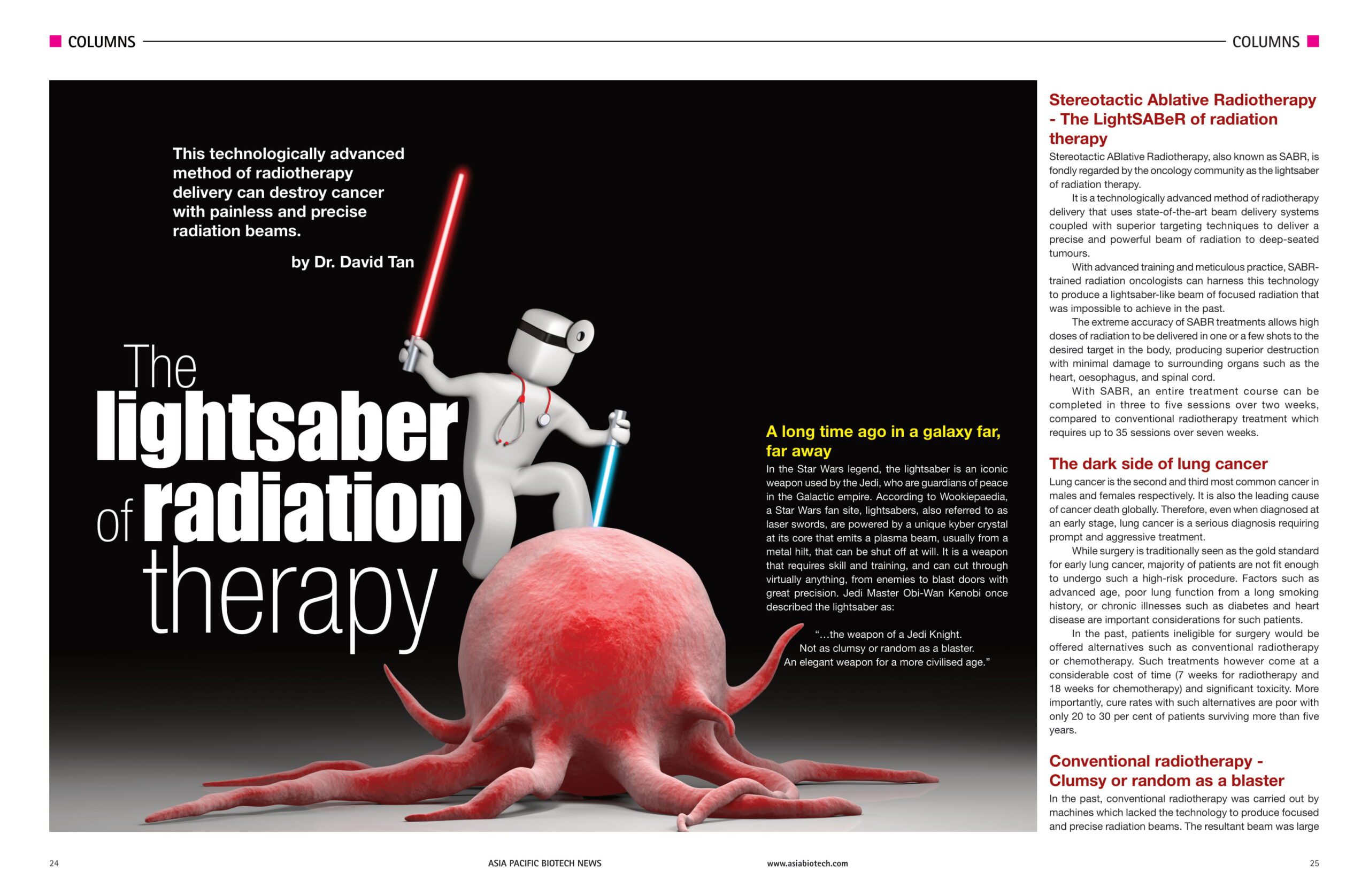 APBN: Stereotactic Ablative Radiotherapy - LightSABeR | AARO